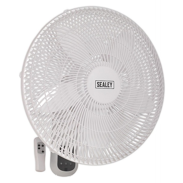 Sealey 230V 3-Speed Wall Fans with Remote Control | Fans