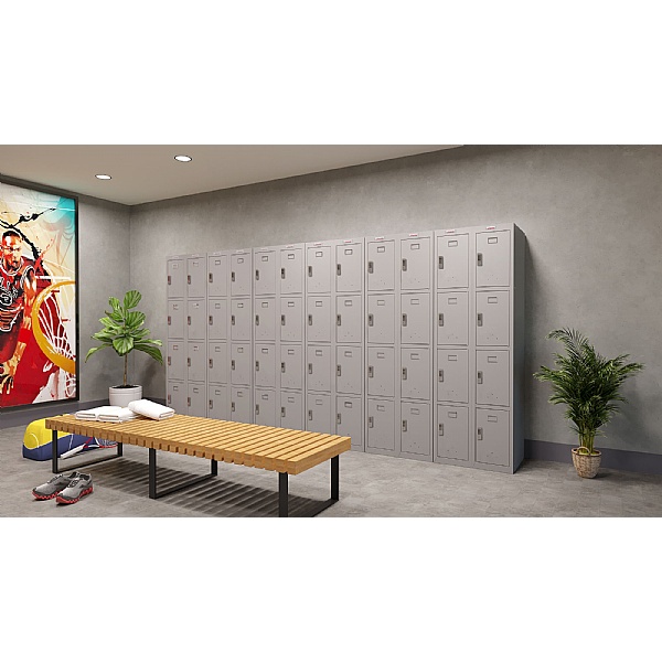 Phoenix PL Series Personal Lockers - 4 Door 1 Column With Electronic ...