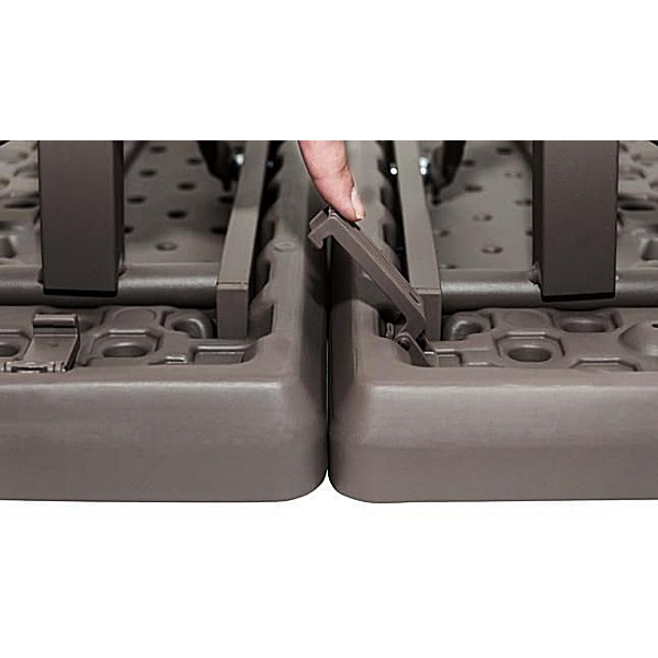 Fuse Height Adjustable Poly Rectangular Folding Table | Poly Folding Tables