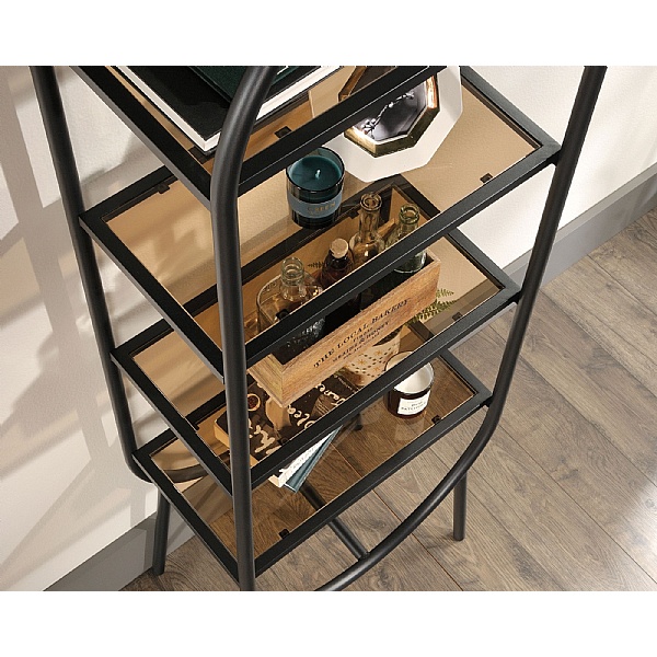 Chania Home Office Oval Bookcase | Bookcases