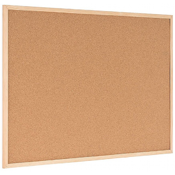 Bi-Office Reversible Red/Cork Notice Board | Noticeboards