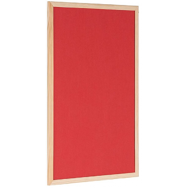 Bi-Office Reversible Red/Cork Notice Board | Noticeboards