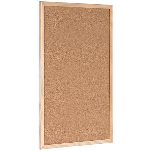 Bi-Office Reversible Red/Cork Notice Board | Noticeboards