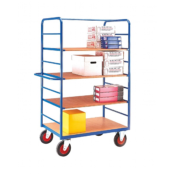 4 Tier Heavy Duty Trolley | Standard Shelf Trolleys