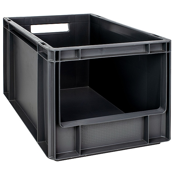 Open Fronted Euro Stacking Containers 25L Packs - 300W x 400D x 270H ...