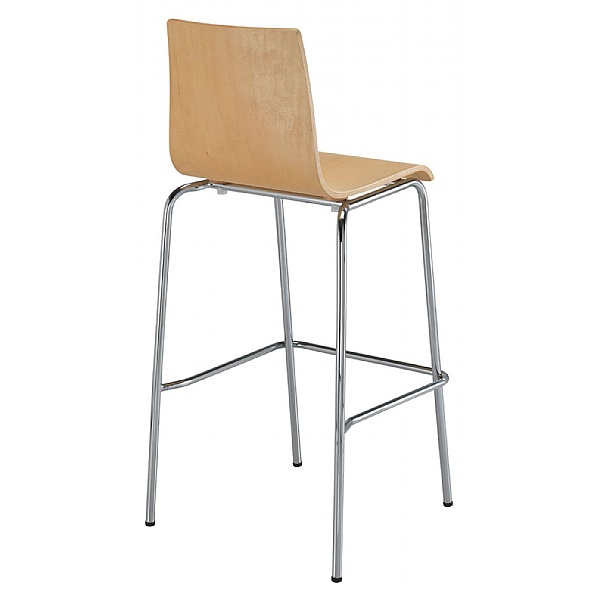Miami Wooden Bar Stool | Bistro & Canteen Seating