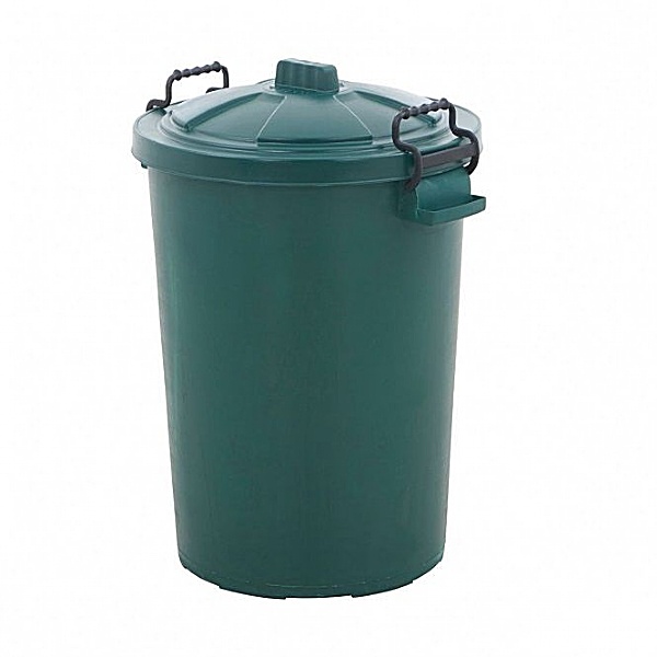 BiGDUG Essentials 85 Litre Dustbin With Clip Lid | All Waste Bins