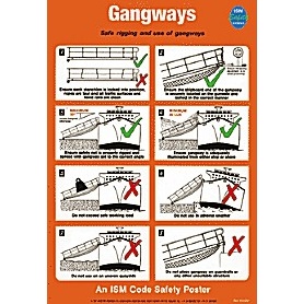 Gangways Poster | Awareness & Safety Signs