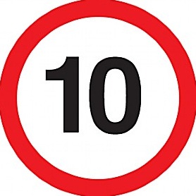 10 Sign | Street Signs