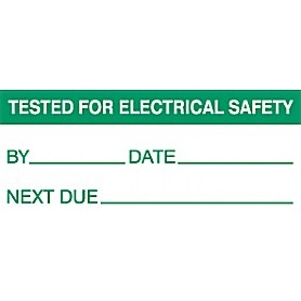 Tested For Electrical Safety Quality Labels | Socket Labels