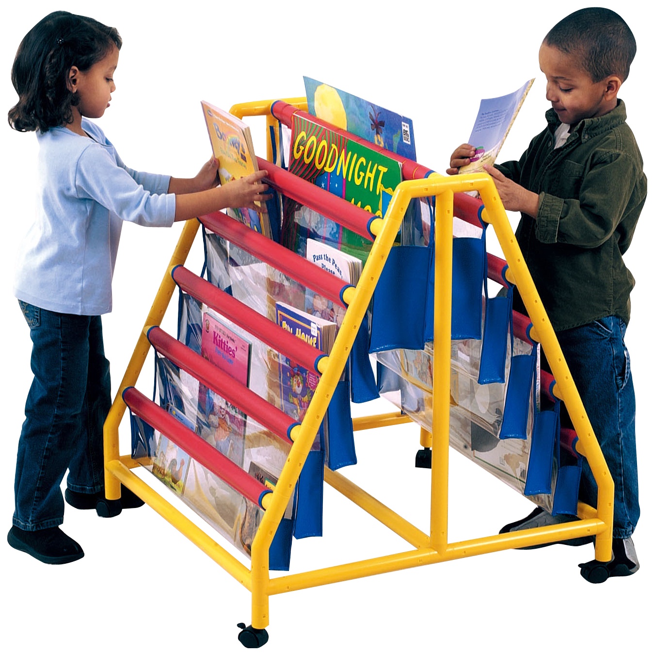 10 Pocket Book Display Unit | Book & Media Display