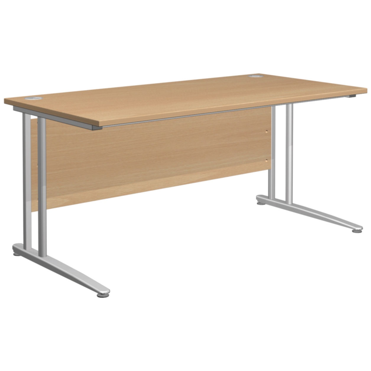 NEXT DAY Gravity Standard Cantilever Rectangular Desk | Rectangular ...