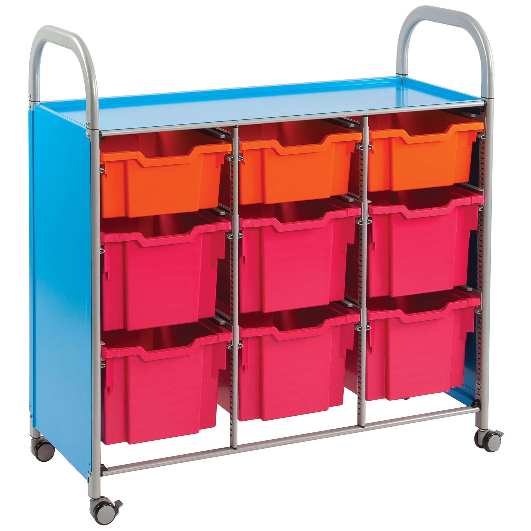 Gratnells Callero Mixed Tray Treble Width Storage Unit | Tray Storage