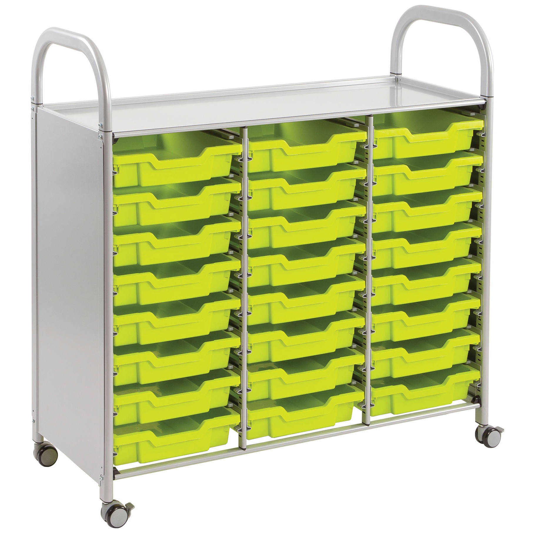 Gratnells Callero 24 Shallow Tray 3 Column Storage Unit | Tray Storage