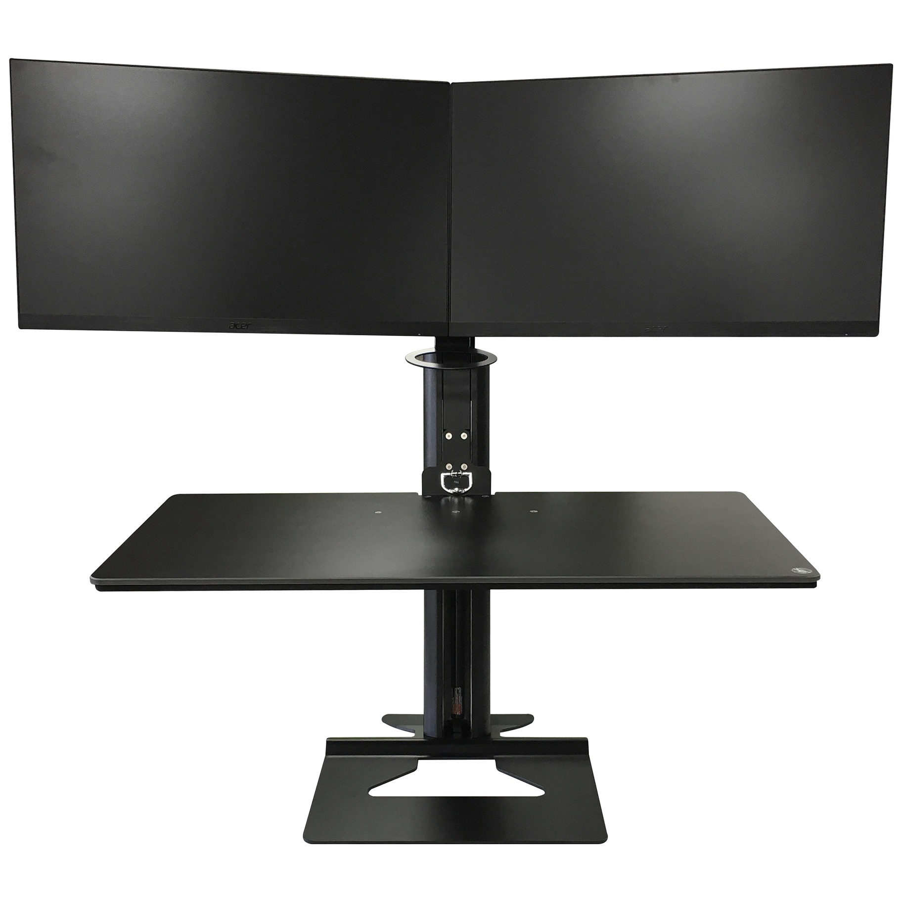 I-Stand Desktop Sit/Stand Workstation With Dual Monitor Support | Sit ...