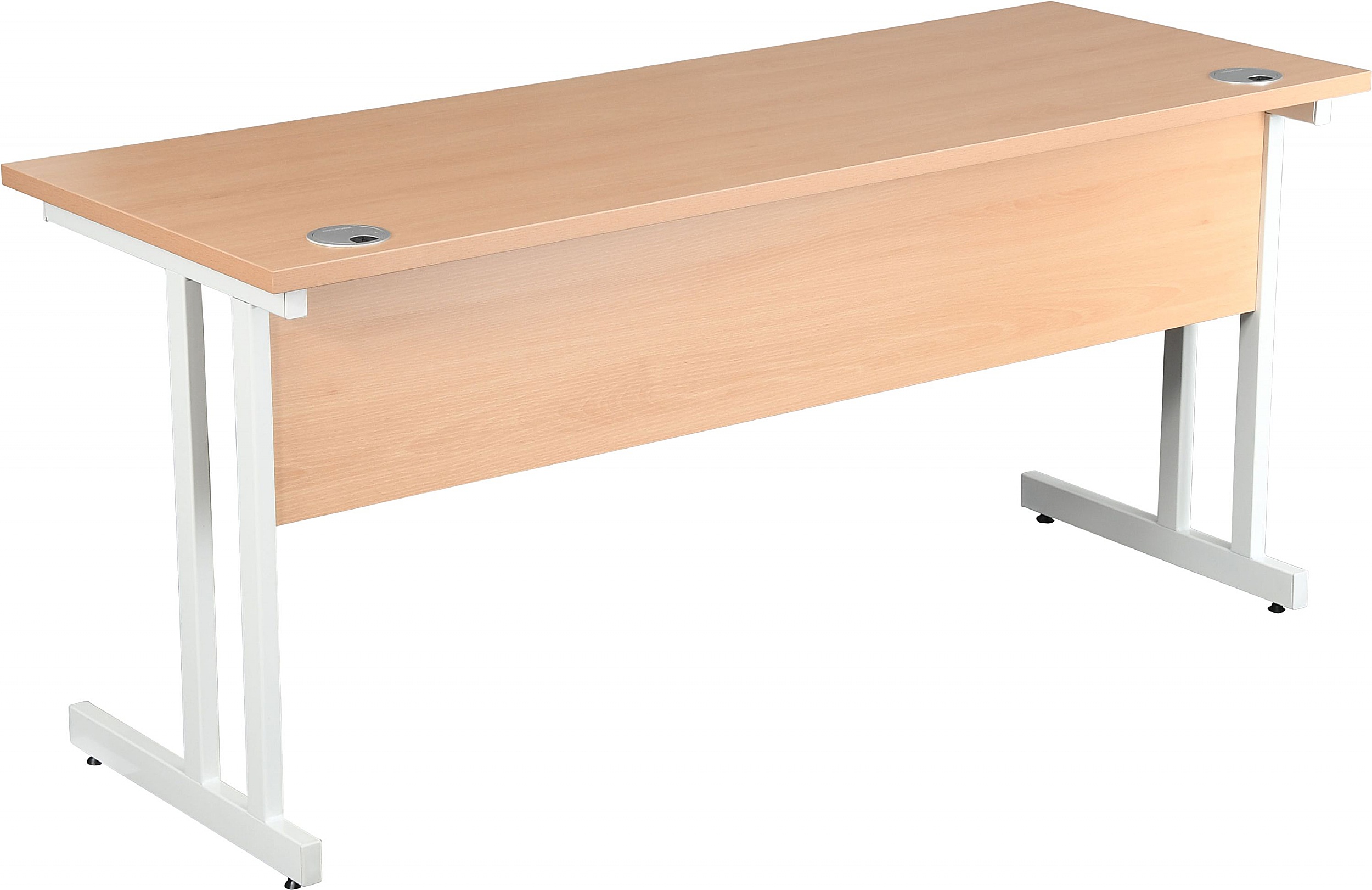 NEXT DAY Karbon K3 Compact Rectangular Deluxe Cantilever Desk With ...
