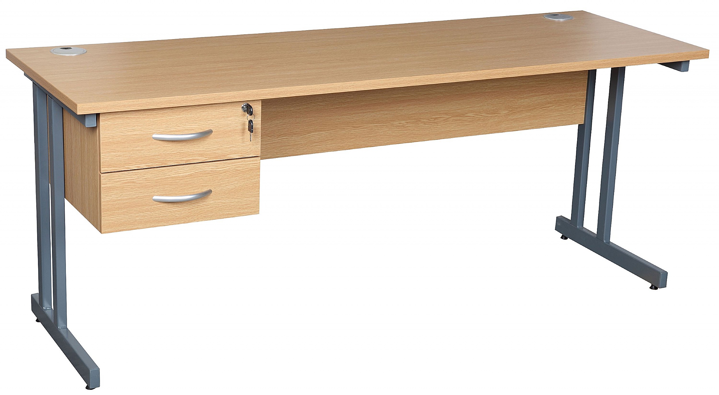 NEXT DAY Karbon K3 Compact Rectangular Deluxe Cantilever Desk With ...