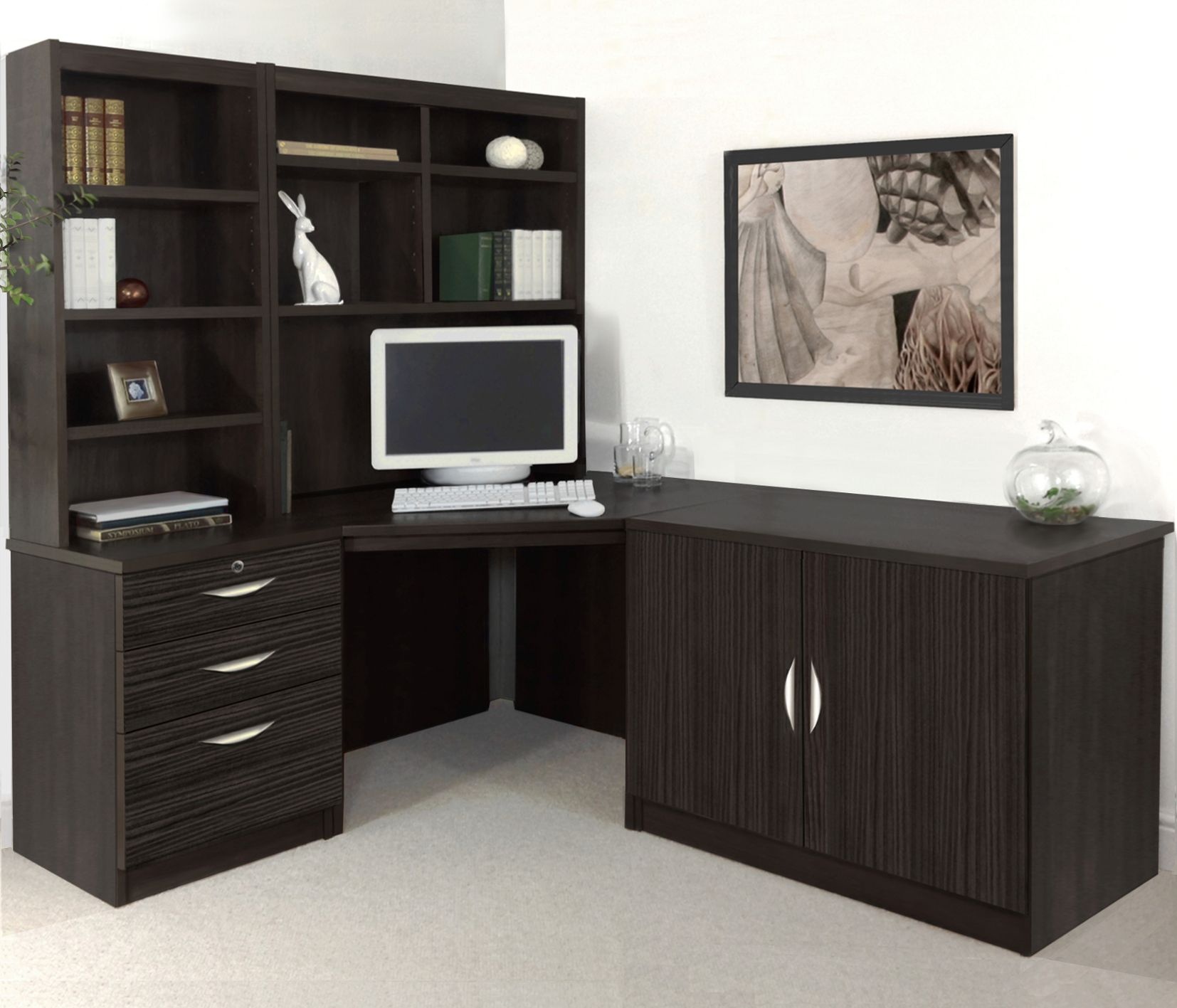 Agency Metro Home Office Corner Unit Home Computer Desks